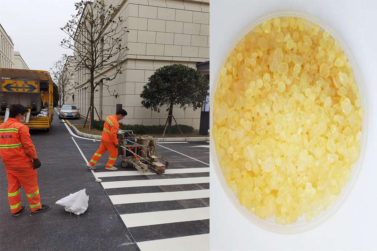 The advantages of hot melt road marking resin for roads - TOPROAD