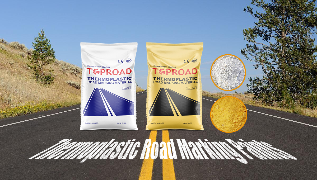 Thermoplastic road reflective Strong adhesion traffic line marking ...