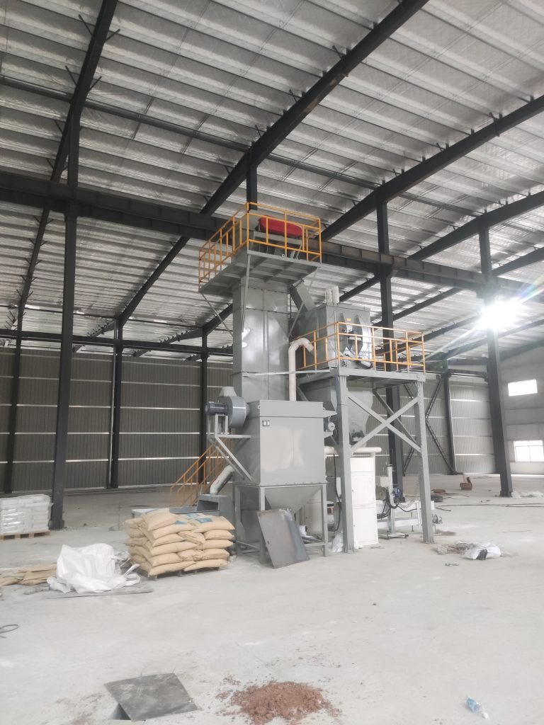 Hot melt road coating glass bead dry powder mortar mixing mixer - TOPROAD